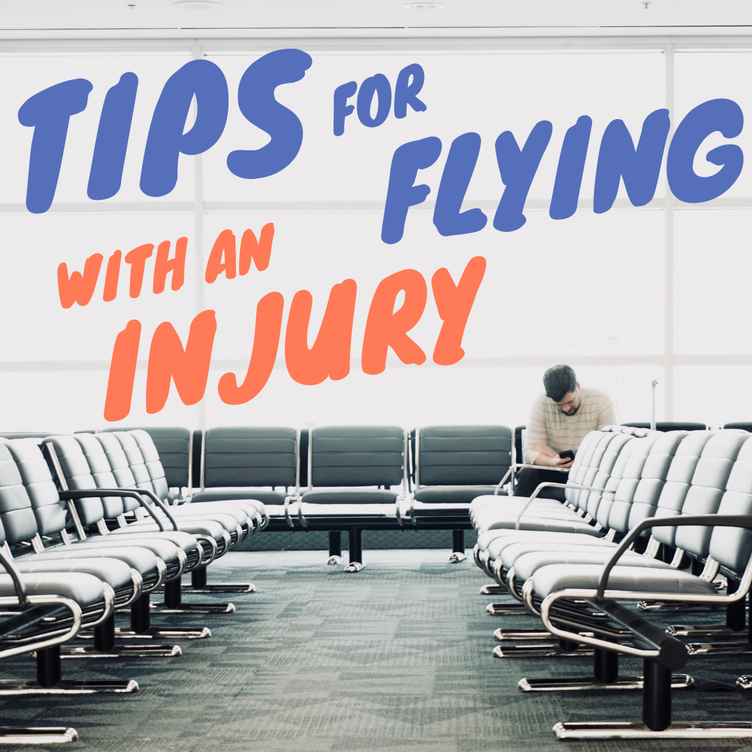 Airports and Aircasts: Tips for Flying When Injured - WanderWisdom