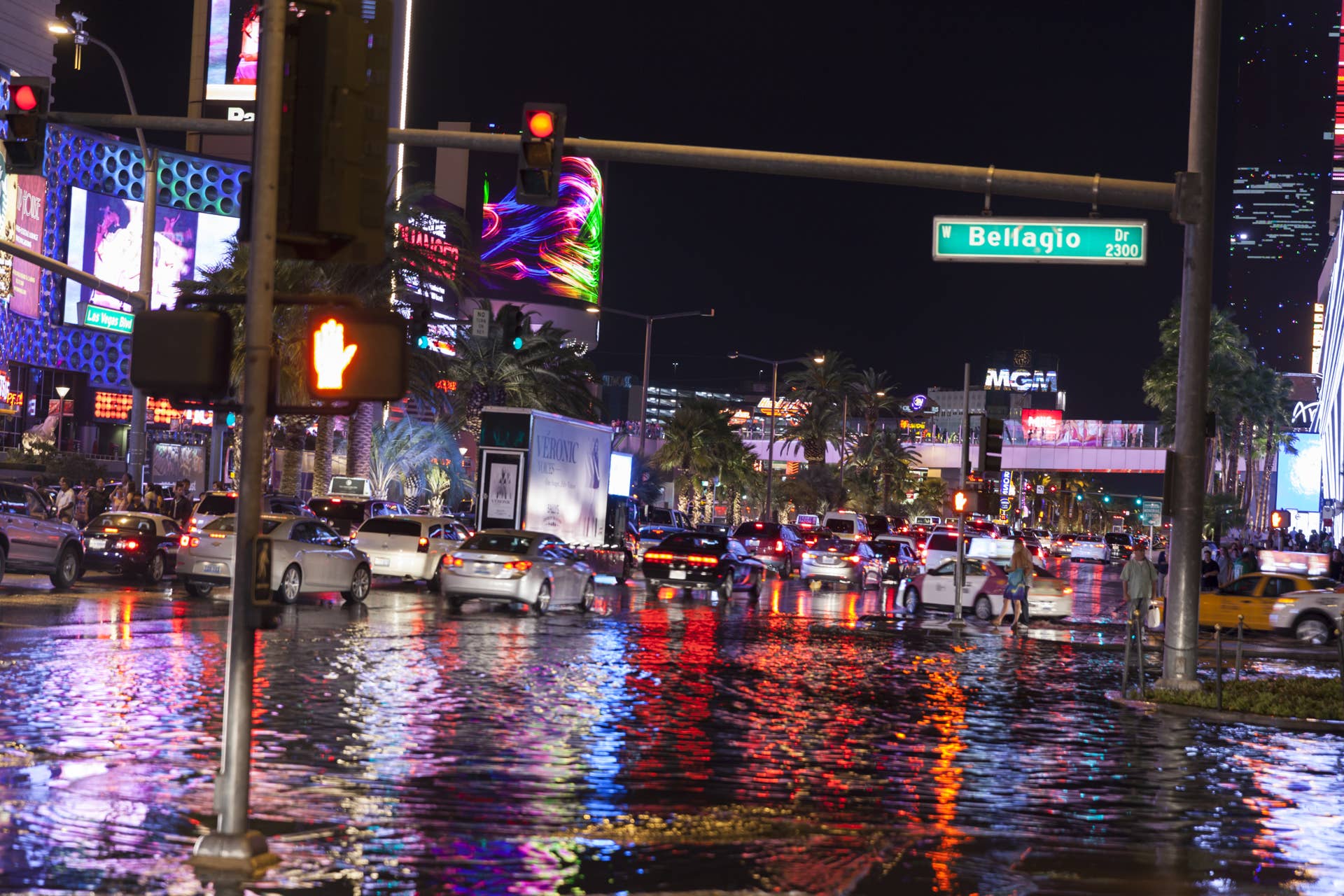 Viral Video Showing a River of Flooding in Las Vegas Is Seriously ...