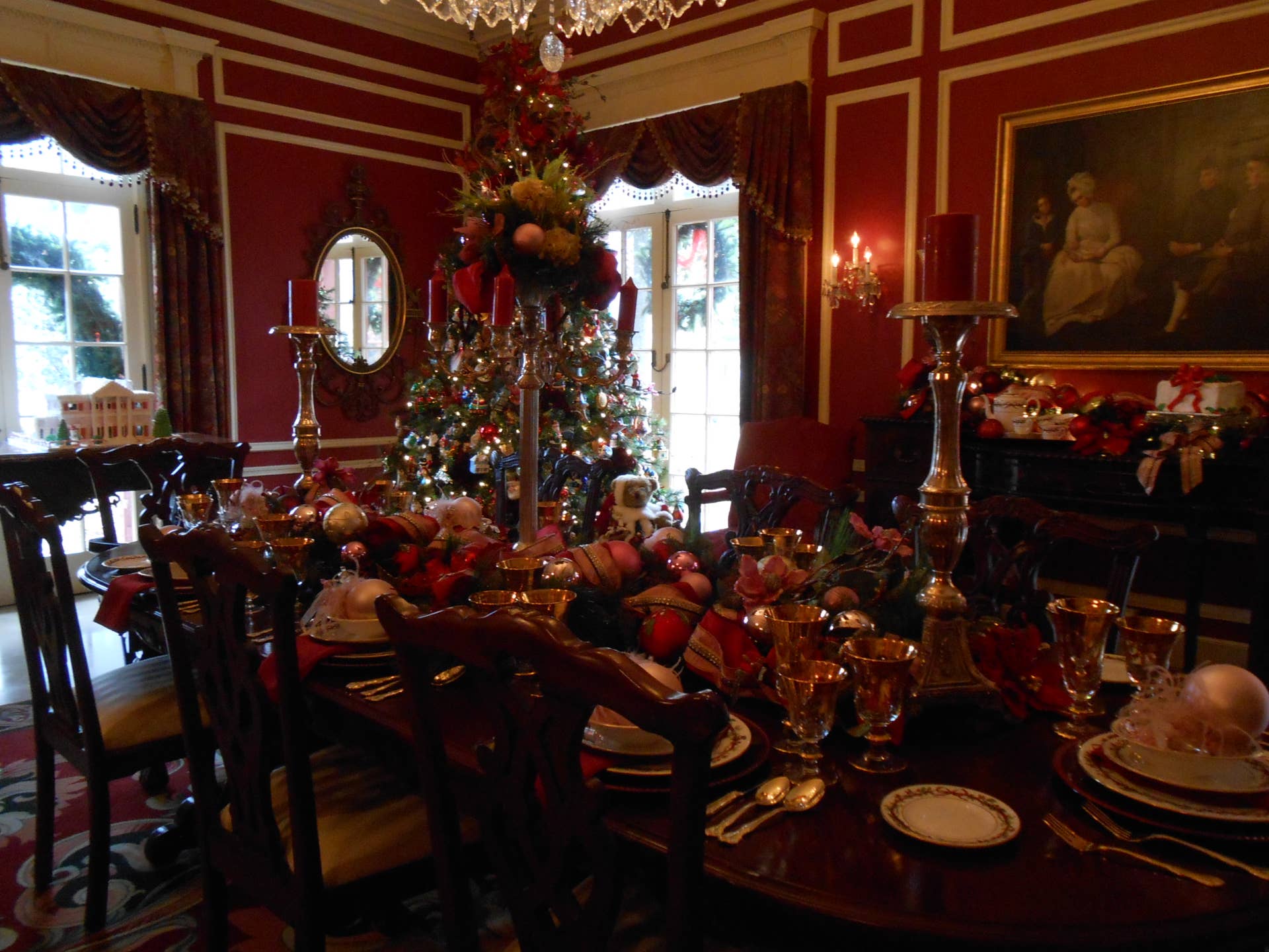 Christmas Tour of the Tate House in Tate, Georgia - Wanderwisdom